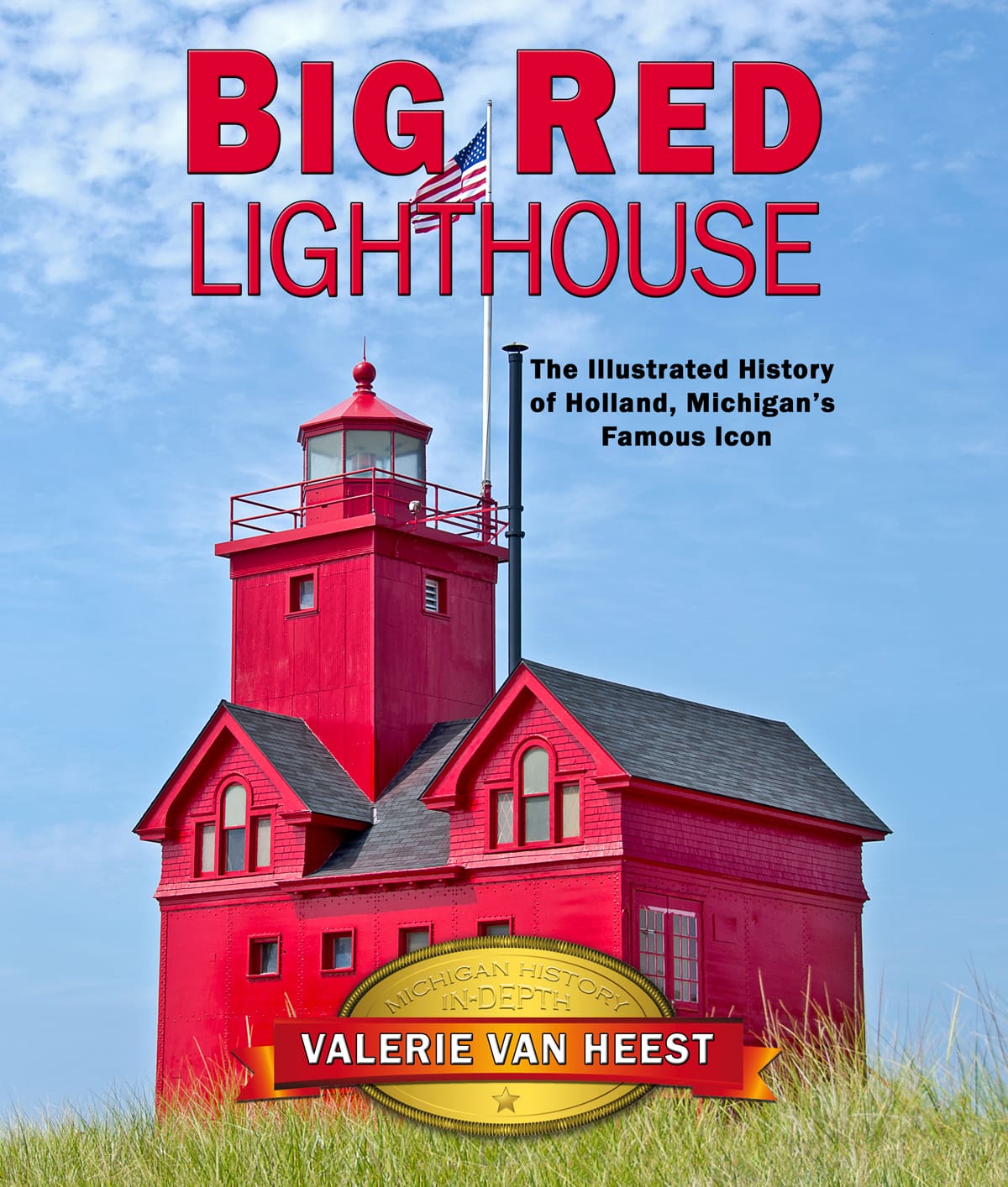 Big Red Lighthouse by Valerie van Heest | Historic Ottawa Beach ...